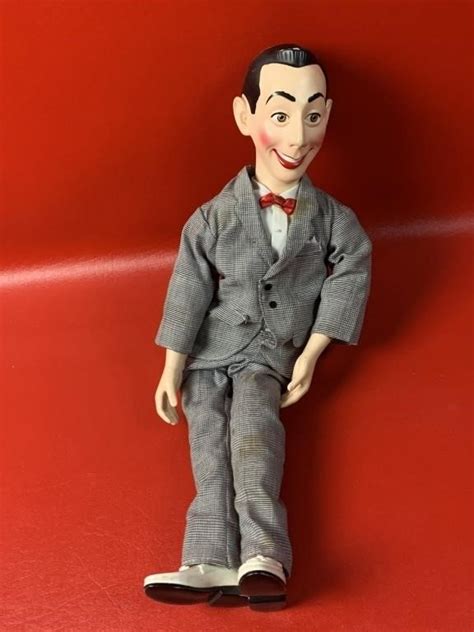Vintage Pee Wee Herman Doll Live And Online Auctions On