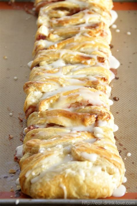 Strawberry Cream Cheese Pastry Eat Drink Love