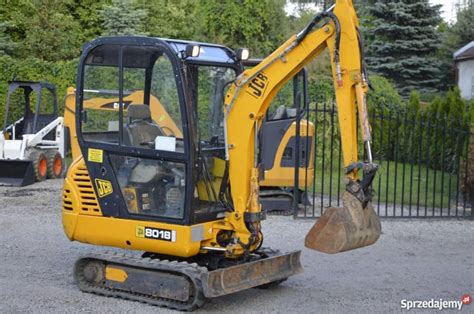 Minikoparka mini koparka JCB 8018 2006 okazja Złoczew Sprzedajemy pl