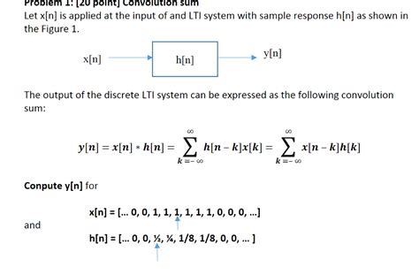 Solved Problem 1 120 Point Convolution Sum Let X N Is Chegg Com