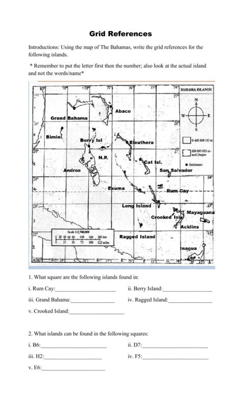Reference Skills Worksheets