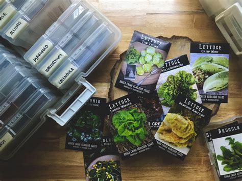 Seed Packet Storage Ideas