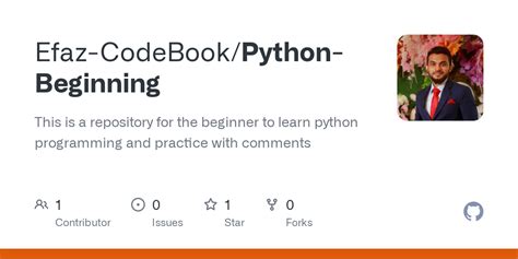 Github Efaz Codebookpython Beginning This Is A Repository For The