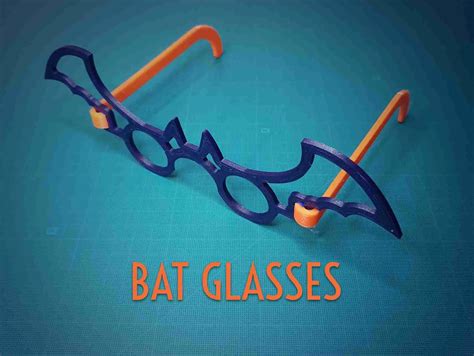 3d Printer Files 3mf File Bat Glasses Creality Cloud