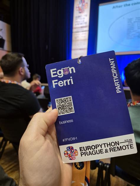 Egon Ferri On Linkedin Last Day Of Europython For Me And My Fellows