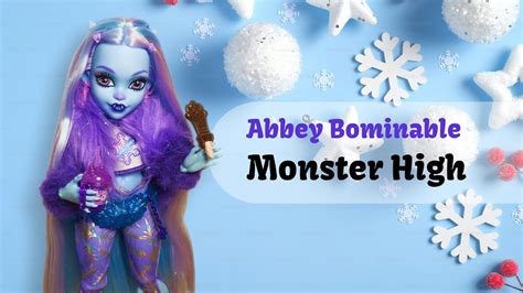 Снежная королева Monster High G3 Abbey Bominable | Эбби Боминейбл ...