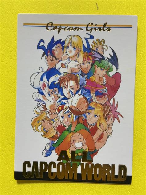 Yahooオークション カードダスマスターズ All Capcom World Sp4 カ