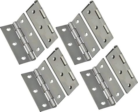 Butt Hinges Door Hinges 4 Pcs Small Cabinet Door Stainless Steel