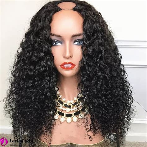 U Part Hair Wig Human Hair Wigs U Part Wig Loose Wave Women Wigs For