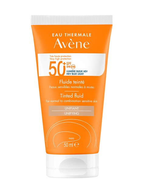 Avene, солнцезащитный тонирующий флюид SPF 50+, 50 мл купить по цене 1 ...