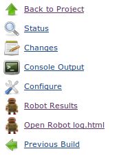 Jenkins Robot Framework Plugin