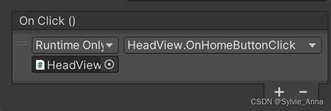 Unity Onclick找不到要用的函数unity Button里找不到function Csdn博客