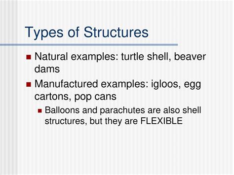 Manufactured Shell Structures