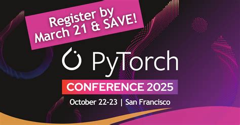 Pytorchconf Pytorch Pytorchfoundation Ai Genai Machinelearning Ml Pytorch