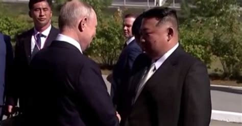 Путін зустрівся з Кім Чен Ином на космодромі в Росії Новини Bigmirnet