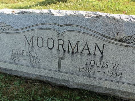 Louis William Moorman 1887 1944 Find A Grave Memorial