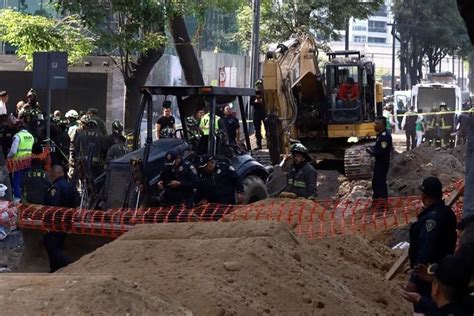 Muere Trabajador En Derrumbe De Obra De Sacmex