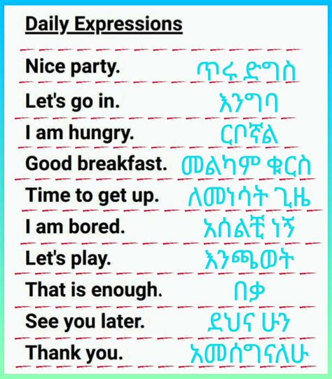 እንግሊዘኛን በአማረኛ መማርspeaking In Amharic Practice Daily Use Sentence