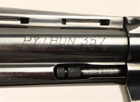 Colt Python 357 Mag Sn 30834