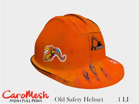 Second Life Marketplace Caro Mesh Full Perm Old Safety Helmet