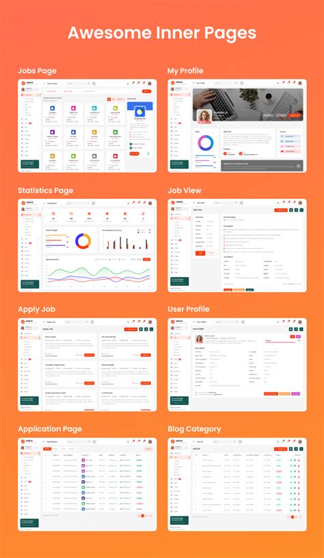 Jobick Django Job Admin Dashboard Bootstrap Template Frontend