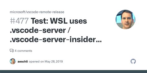 test wsl uses vscode server vscode server insiders instead of