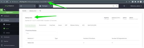 Build That Is Constructed For Artifactory In Jenkins Is Not Loading