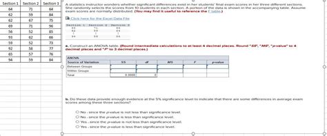 Solved Section 1 64 A Statistics Instructor Wonders Whether