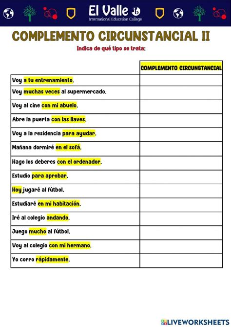 Complemento Circunstancial Ii Víctor Manuel García