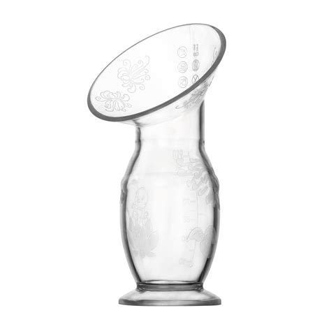 新款带吸盘集奶器 全硅胶手动吸奶器吸乳器 吸盘母乳收集器挤奶器 阿里巴巴