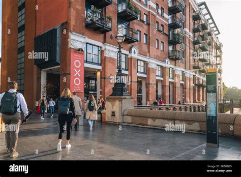 London Uk September 8 2022 View Of Oxo Tower Wharf An Award Winning Landmark Design