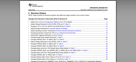 DP IS Datasheet Revision Change Interface Forum Interface TI E E Support Forums