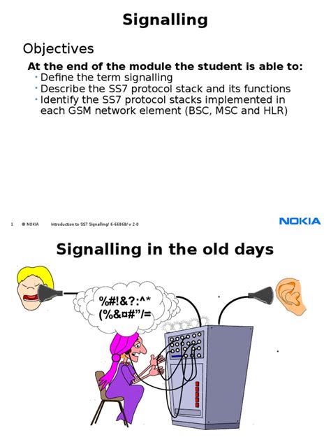Introduction To Ss7 Signalling P Pdf Signaling