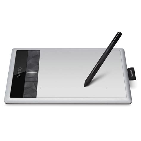 Wacom Bamboo Capture Digital Tablet Silver Cth470 Bandh Photo