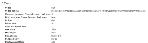 Amazon Web Services Artifacts On Video Transcoded From  By Elastic