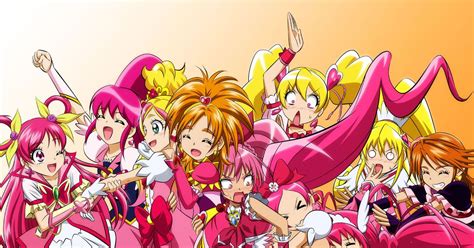 プリキュアオールスターズ ピンクチーム大台突入 フチのイラスト Pixiv