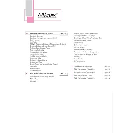 All In One Information Technology Cbse Class 10th Nepal Ubuy
