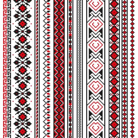 Український Орнамент Векторні ілюстрації Українська вишиванка Векторная иллюстрация Дизайны