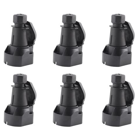 6x 7 Pin European Trailer Socketplug Tow Bar Connector Adapter For Rv