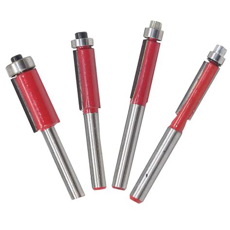 Woodworking Router Bit 1pc Flush Trim Router Bit 1 4 Shank Carpentry
