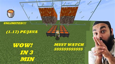 How To Make Infinite Lava Source Farm In Minecraft Ps4xboxpewindows