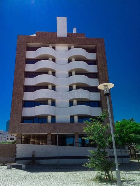 Wavy Balconies Stock Image Image Of Vertical Street 216706203