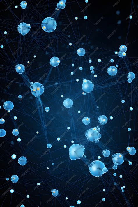 Illustrative Depiction Of Complex Computer Science Networks And Its Interconnections Premium