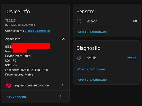 Moes 24G Mmwave Human Presence Sensor ZigBee Model ZSS LP HP02