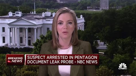 Suspect Arrested In Pentagon Document Leak Nbc News Reports The