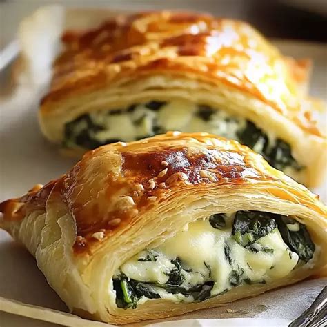 Cheese And Spinach Stuffed Pastry Recipe In 2025 Recipes Meals