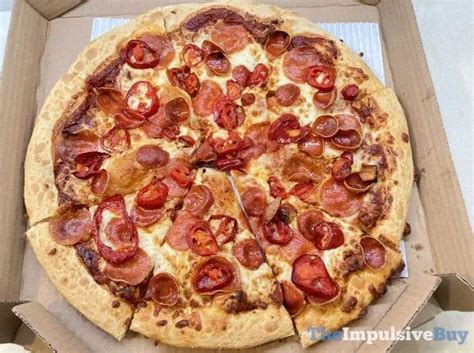 Pizza Hut Spicy Lovers Double Pepperoni Pizza Spicy Pizza Pepperoni