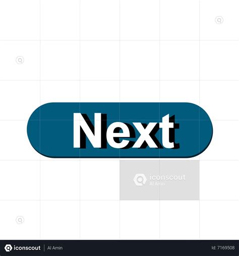 Next Ui Button Animated Icon Download In Json Lottie Or Mp4 Format
