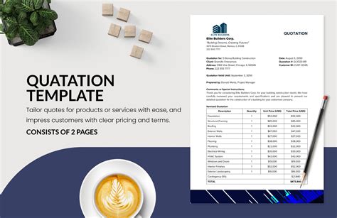 Free Quotation Template Download In Word Google Docs PDF Template Net