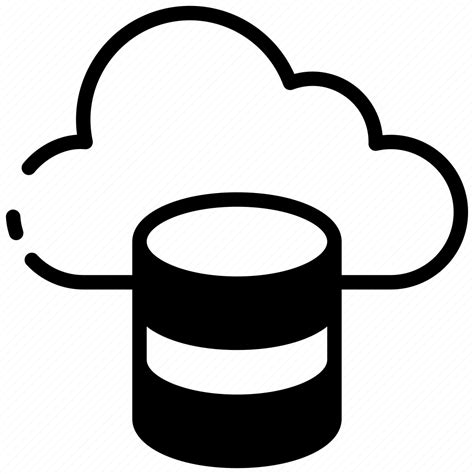 data storage storage database server folder cloud network icon